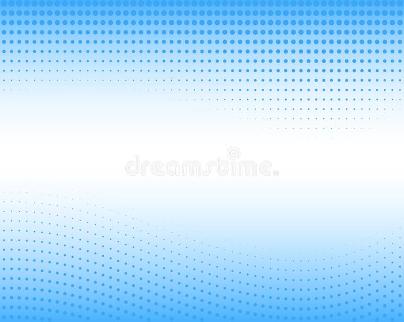 Vector Abstract Dotted Background from Blue Halftone Stock Vector ...