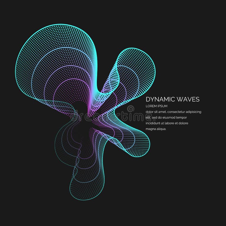 Colored Dynamic Waves Stock Illustrations – 7,482 Colored Dynamic Waves ...