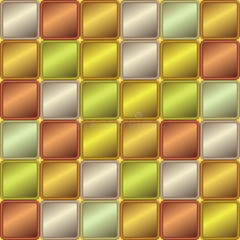 Vector Abstract Background of Colored Squares Stock Vector ...