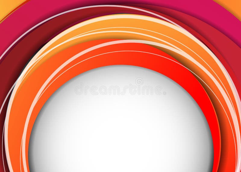Vector Abstract Background with Colorful Layers Stock Vector ...