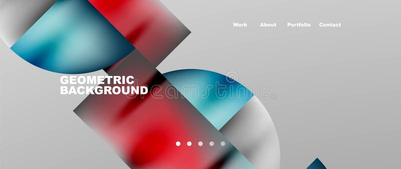 Vector Abstract Background Design Template Stock Vector - Illustration ...