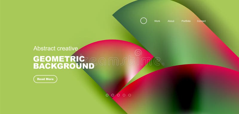 Vector Abstract Background Design Template Stock Vector - Illustration ...