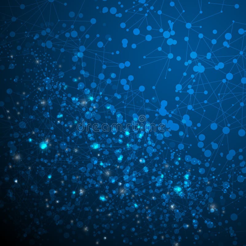 Vector Abstract Background Digital Pattern Grid Texture Stock ...