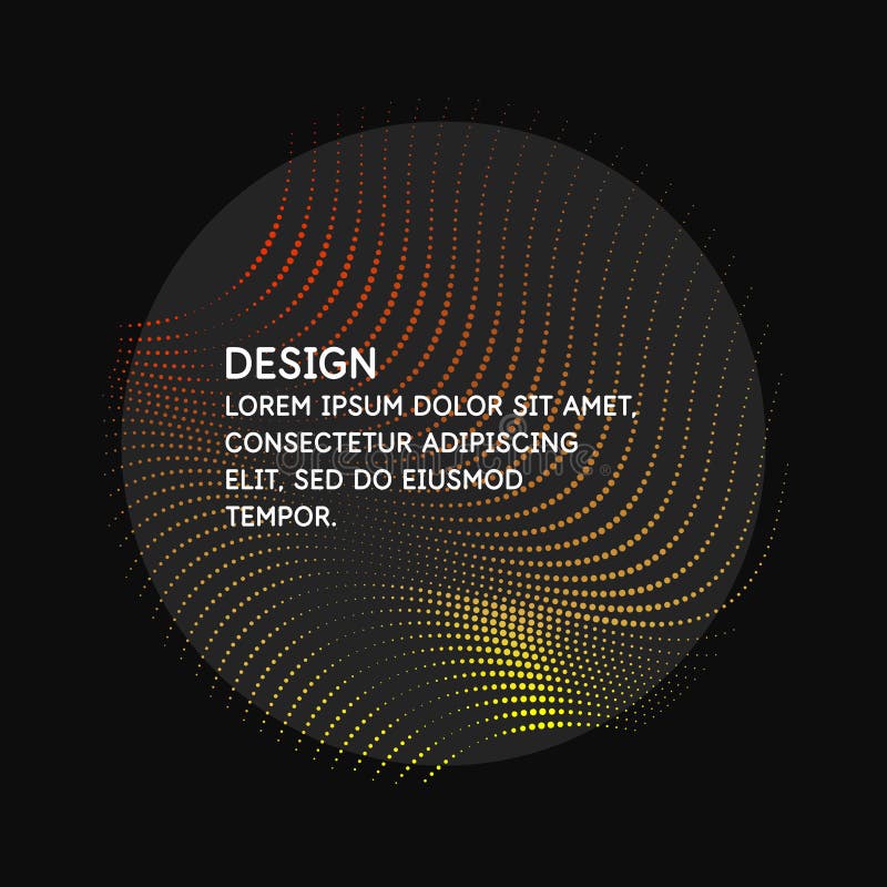 Vector Abstract Background with Dynamic Music Waves, Line and Particles ...