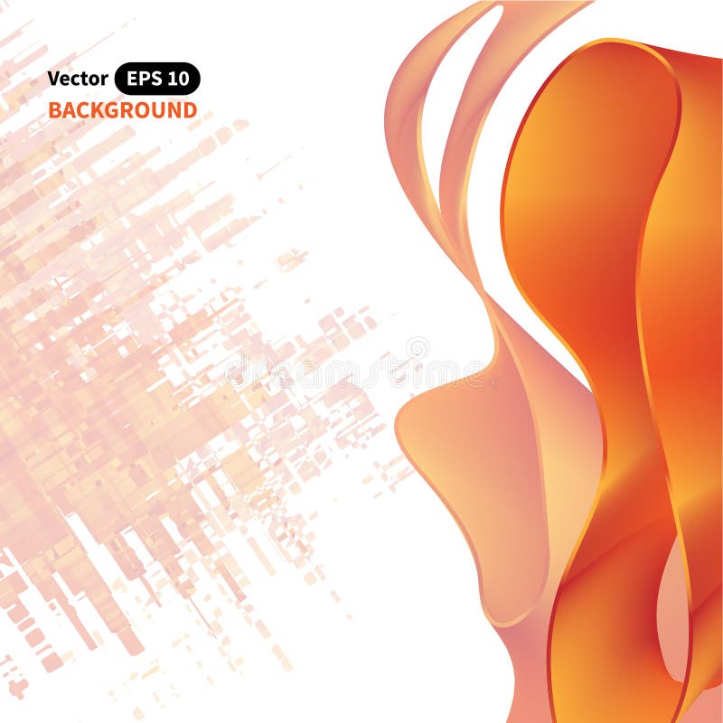 Vector Abstract Background. Energy Theme for Your Presentations. Stock ...