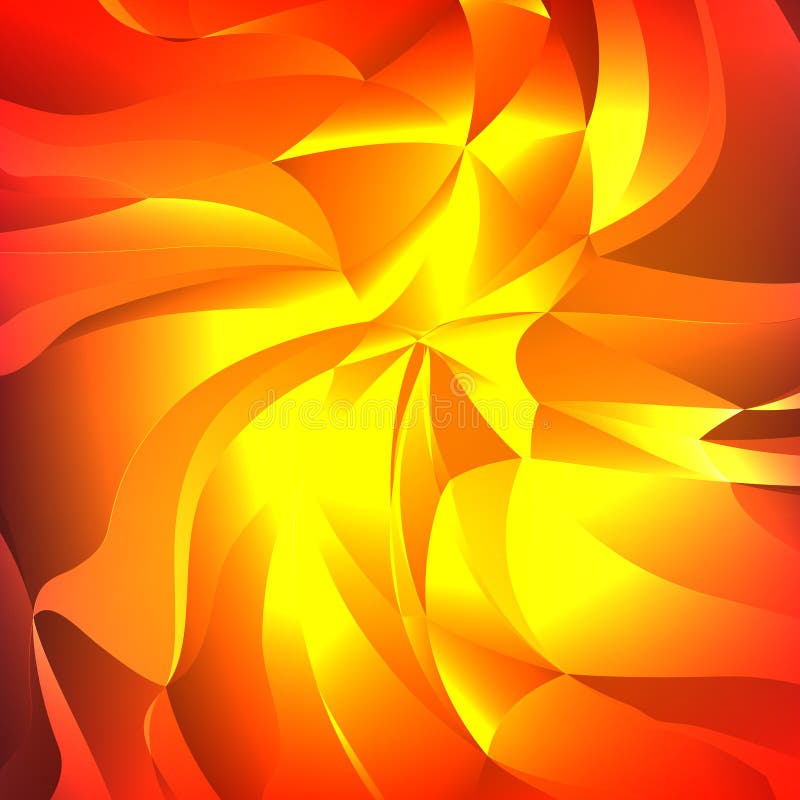 Vector Abstract Background. Glossy Swirl Triangles. Vector Colorful ...