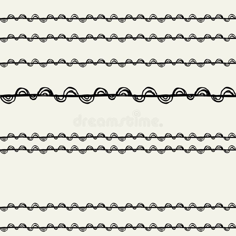 Vector Abstract Background with an Image of Bizarre Scrolling Waves ...