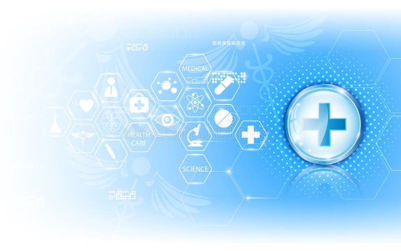 Vector Abstract Background Medical Health Care Concept Clean Design ...