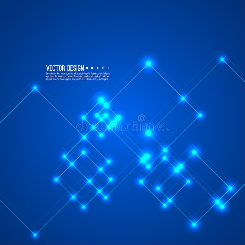 Vector abstract background stock vector. Illustration of information ...