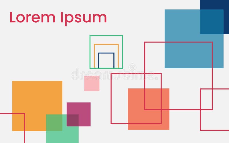 Vector Abstract Background Pattern Design with Rectangle Elements ...