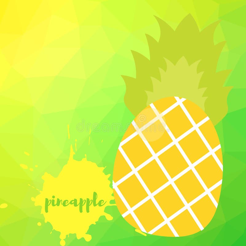 Polygon Pineapple Stock Illustrations – 169 Polygon Pineapple Stock ...