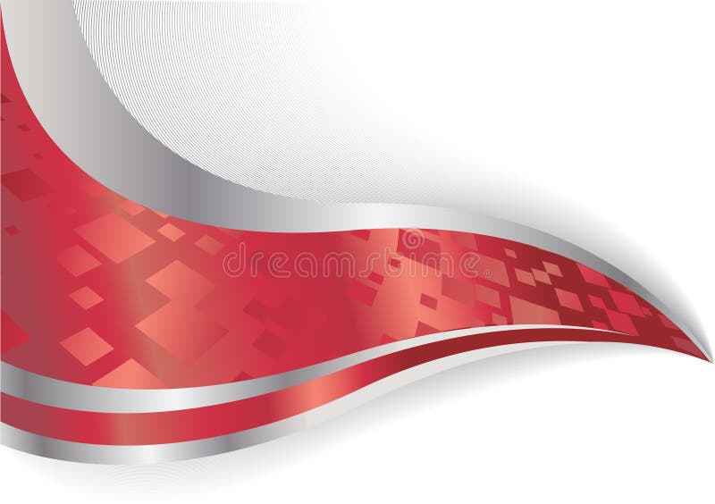 Vector Abstract Background in Red Color Stock Vector - Illustration of ...