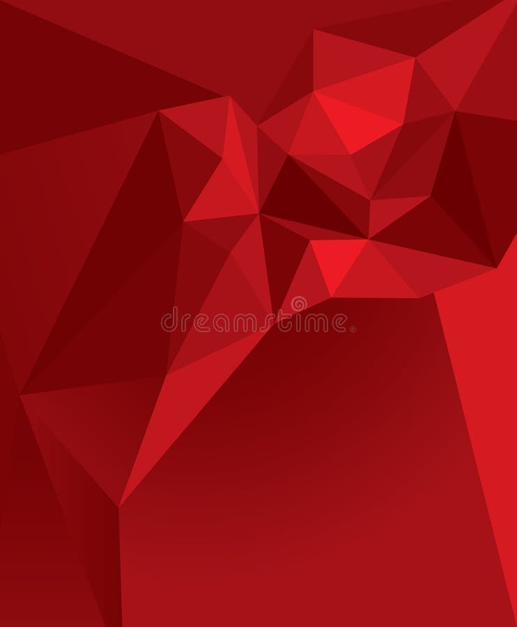 Abstract Background with Red Rectangle Stock Illustration ...