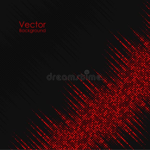 Vector Abstract Background with the Red Dots Stock Vector ...
