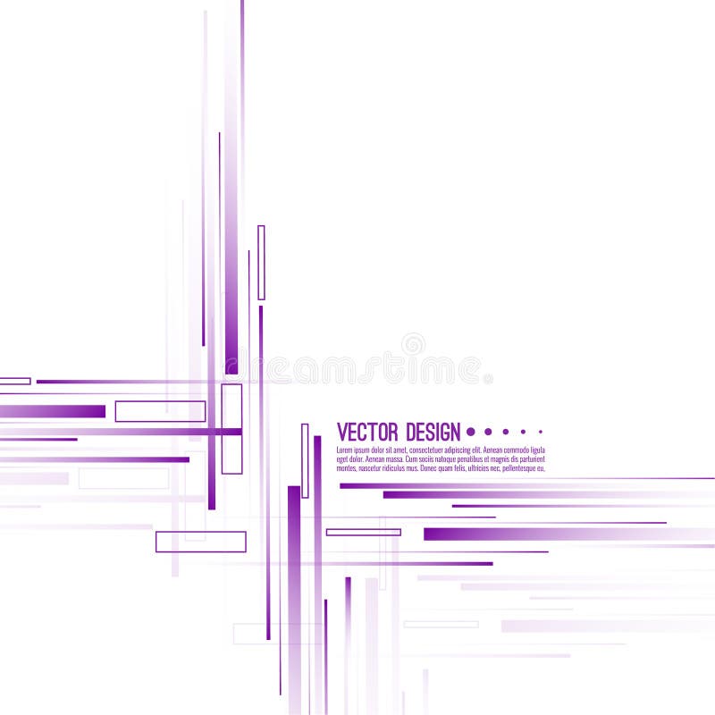 Vector Abstract Background with Parallel Lines. Stock Vector ...