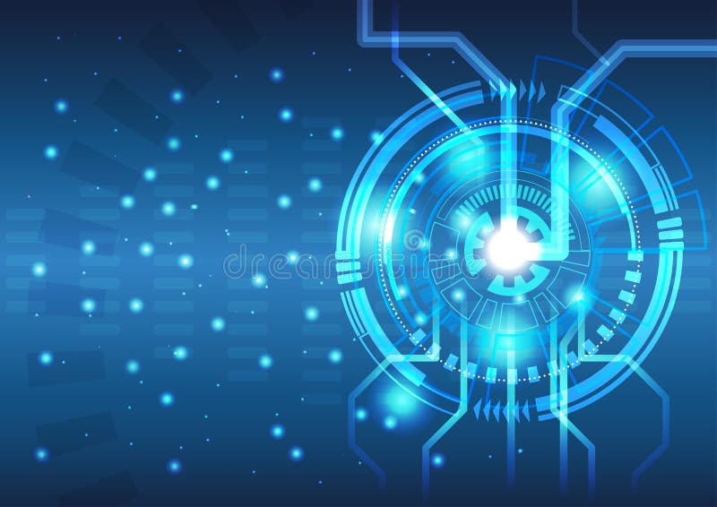 Vector of Abstract Background Technology Concept about Power Energy and ...