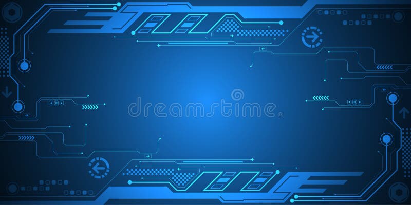 Vector Abstract Background Technology Concept. Stock Vector ...