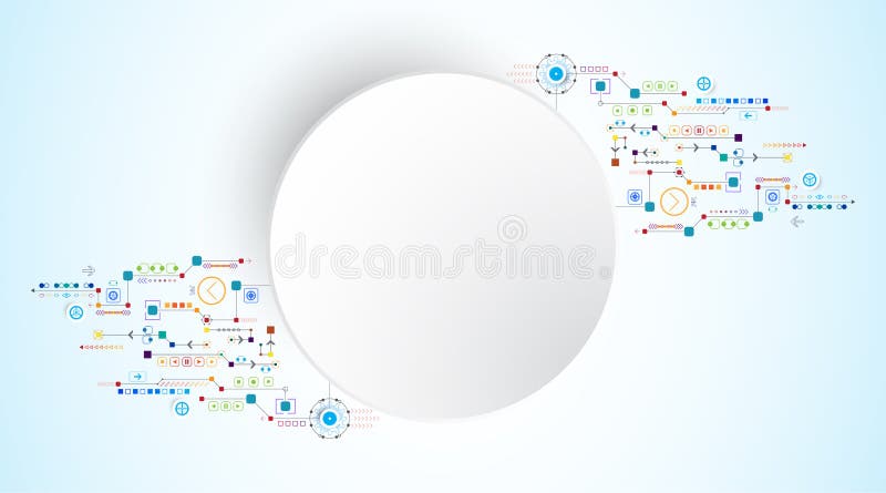 Vector Abstract Background Technology Design. Stock Vector ...
