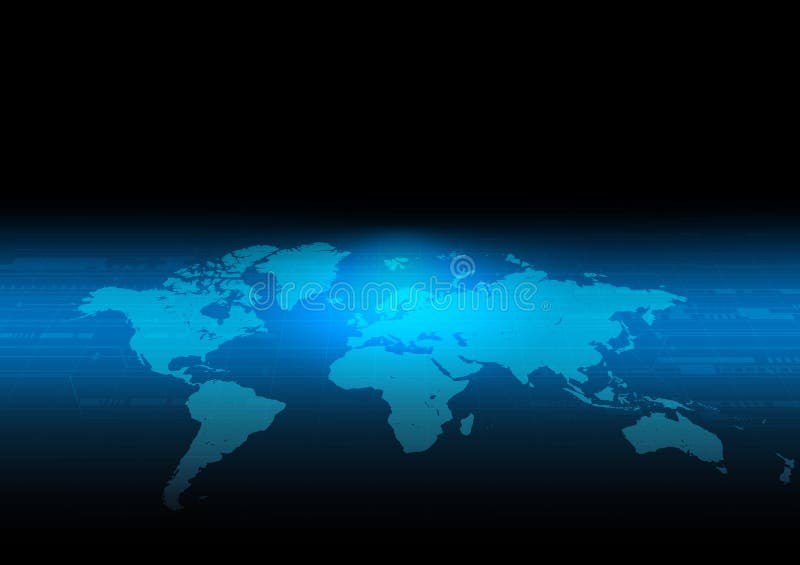 Vector Abstract Background Technology Illustration Communication Data ...