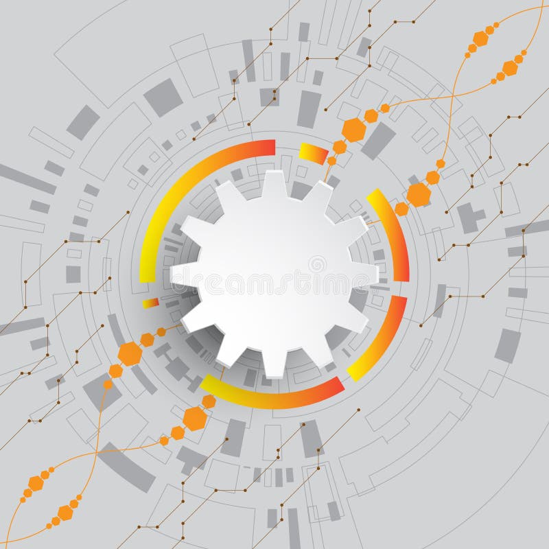 Vector Abstract Background Technology Innovation. Stock Vector ...