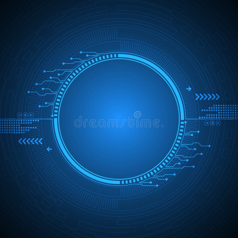 Vector Abstract Background Technology Innovation. Stock Vector ...