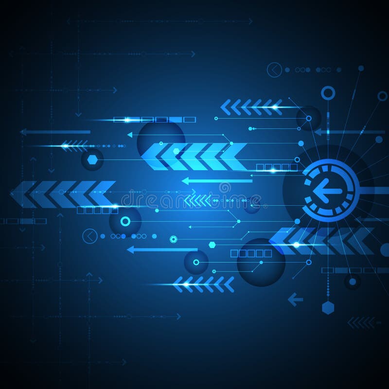 Vector Abstract Background Technology Innovation. Stock Vector ...