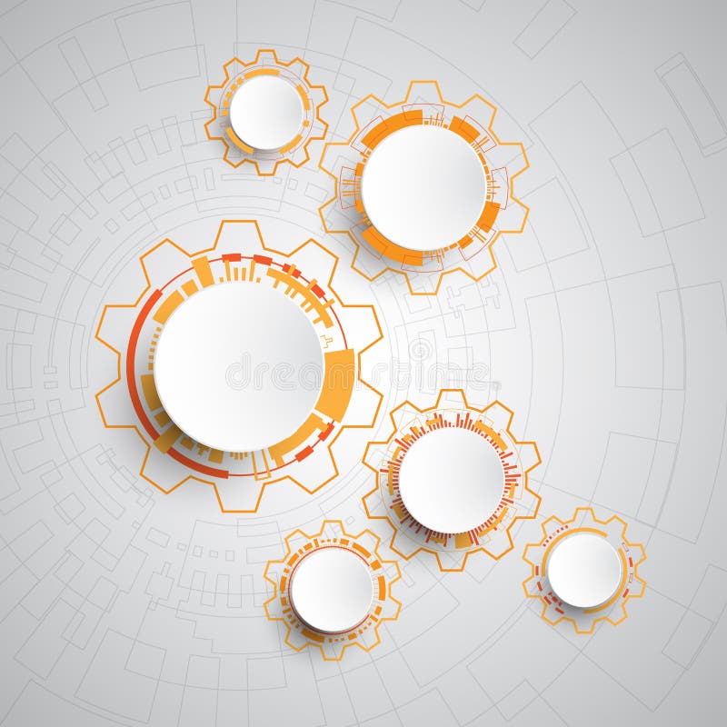 Vector Abstract Background Technology Innovation. Stock Vector ...