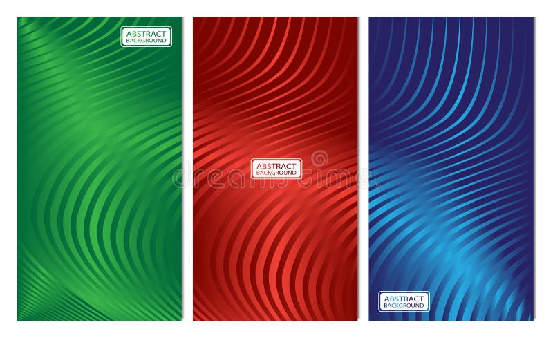 Abstract Background, Tricolor Wave Stock Vector - Illustration of wheel ...