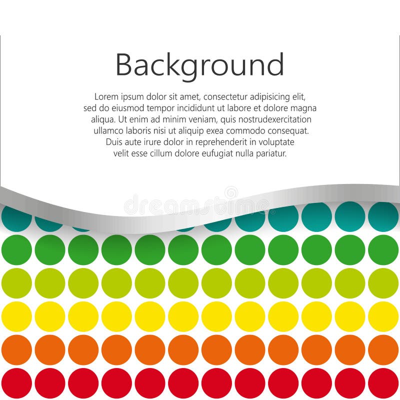 Vector Abstract Background. Vector Booklet List. Stock Illustration ...