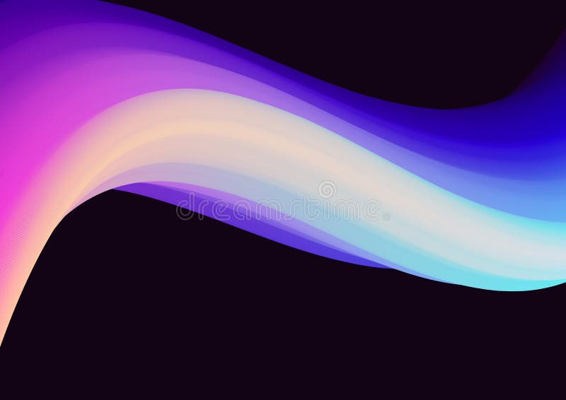 Vector Abstract Background, Violet, Blue, Lilac, Pink Wave. Template ...