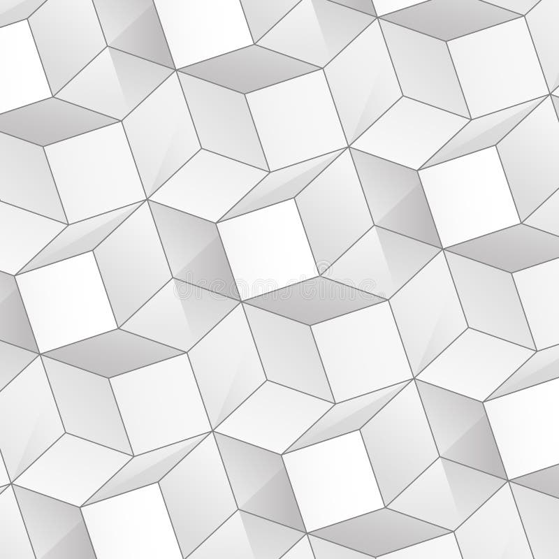Vector Abstract Background With Volume Cubes Stock Vector ...