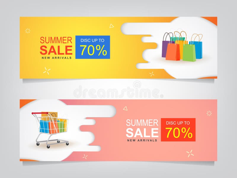 Vector Abstract Banner Design Web Template. Super Sale Banner Stock ...