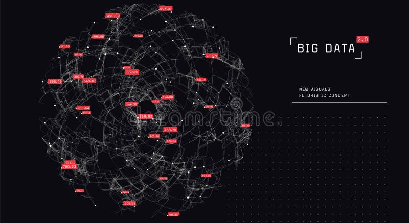 Abstract Big Data Visualization. Advanced Data Design. Abstract Radial ...