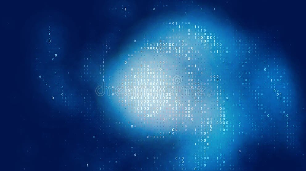 Binary Code Blue Numbers Stock Illustrations – 6,553 Binary Code Blue ...