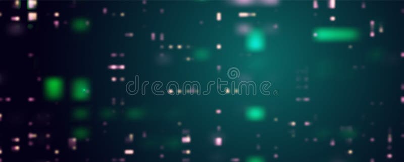 Vector Abstract Big Data Visualization. Futuristic Aesthetic Design ...