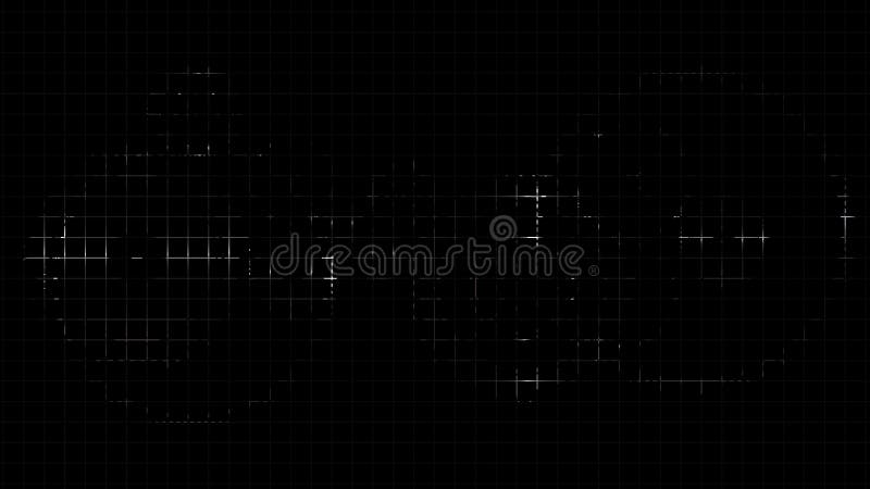 Vector Abstract Black Carbon Mech Illuminated Gear Background Stock ...