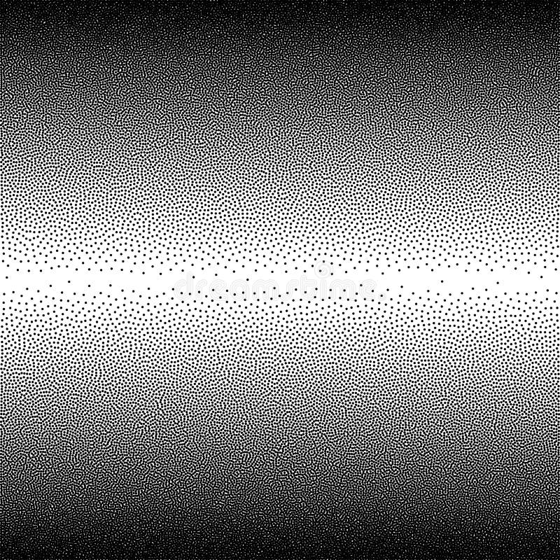 Vector Abstract Black and White Dotted Gradient Background Stock Vector ...