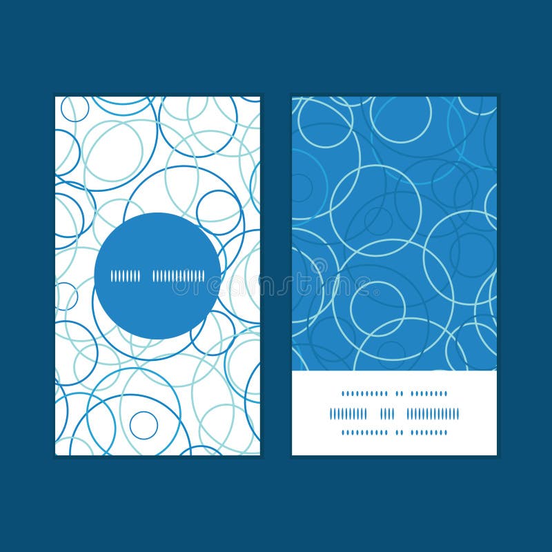 Abstract Vertical Blue Pattern Vector Template Stock Illustrations ...