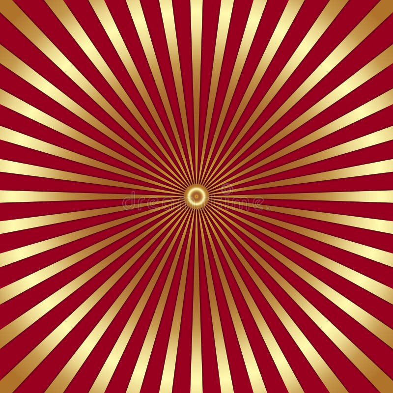 Vector Abstract Background of Orange and Red Star Burst Rays Stock ...