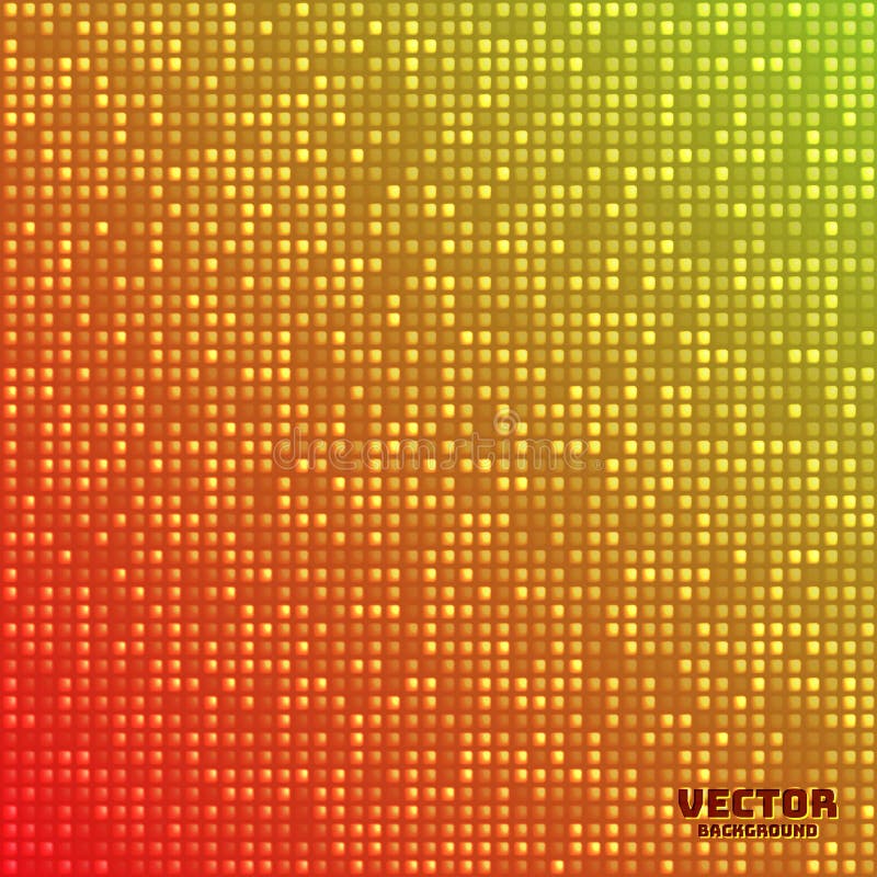 Vector Abstract Bright Mosaic Gradient Background Orange Yellow Stock ...