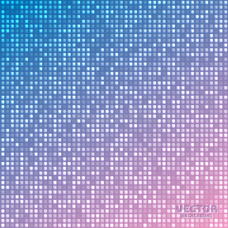Vector Abstract Bright Mosaic Gradient Pink Blue Background Stock ...