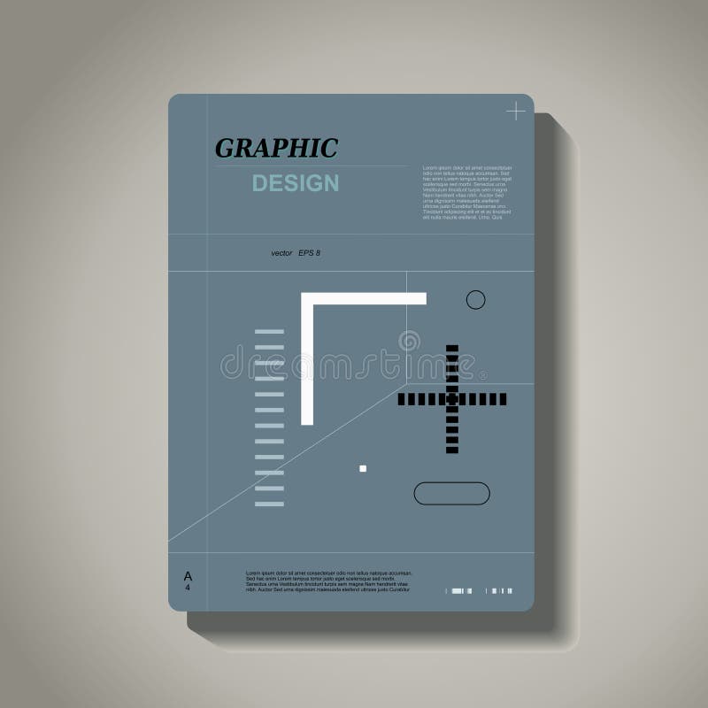 Vector Abstract Brochure, Geometric Graphic Design Stock Vector ...