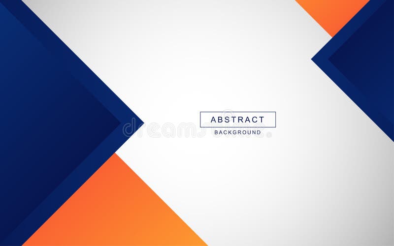 Vector Abstract Business Background with Blue Style Stock Vector ...