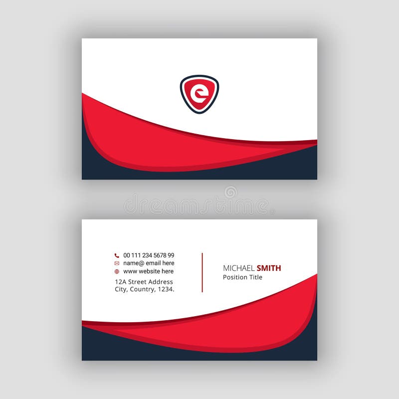 Vector Abstract Business Cards Creative and Modern Designs Stock Vector - Illustration of ...