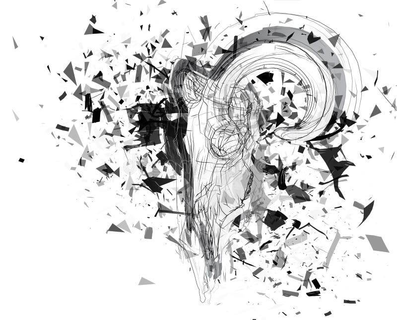 Vector Abstract Chaotic Background Stock Vector - Illustration of punk ...