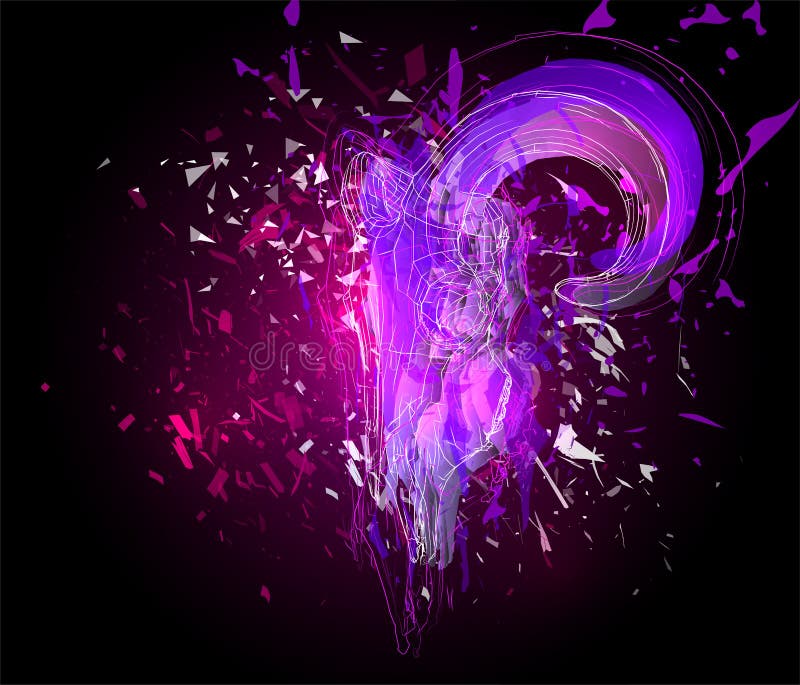 Vector Abstract Chaotic Background Stock Vector - Illustration of ...