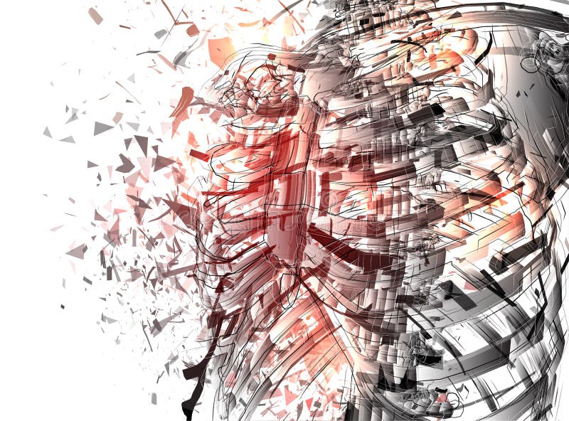 Human Skeleton Exploded Stock Illustrations – 10 Human Skeleton ...