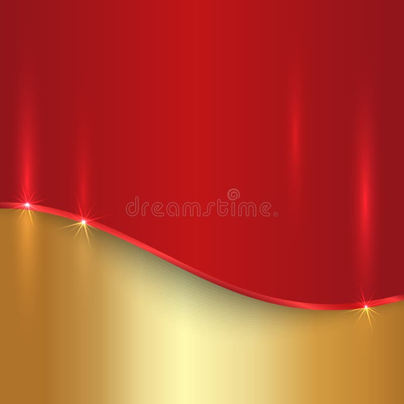 Vector Abstract Cherry Red and Gold Metallic Stock Vector ... Vector Abstract Cherry Red and Gold Metallic Stock Vector ...