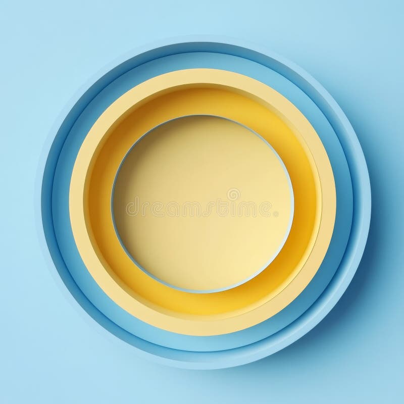 Vector Abstract Circle Background. Design Element for Brochure, Flyer ...