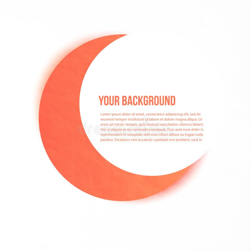 Vector Abstract Circles Template. Object Web Stock Vector ...